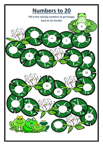 SEN/EYFS/Year 1 - Missing Numbers to 20 | Teaching Resources