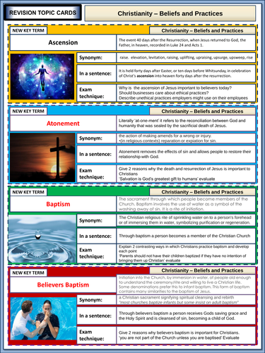 AQA GCSE Religious Studies Revision Flashcards Christianity and Judaism ... AQA GCSE Religious Studies Revision Flashcards Christianity and Judaism ...