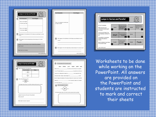 Lamps in Series and Parallel Distance Learning and Homeschool KS3 ...