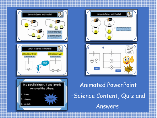 Lamps in Series and Parallel Distance Learning and Homeschool KS3 ...