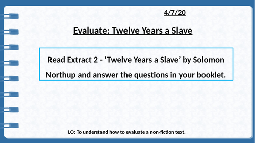 Component 2 English Language | Teaching Resources