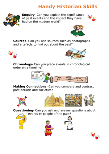 Handy Historian Skills | Teaching Resources