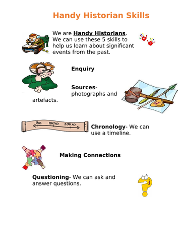 Handy Historian Skills | Teaching Resources