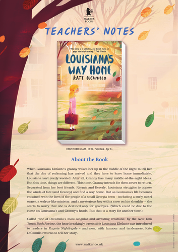 Louisiana's Way Home Teachers' Notes | Teaching Resources