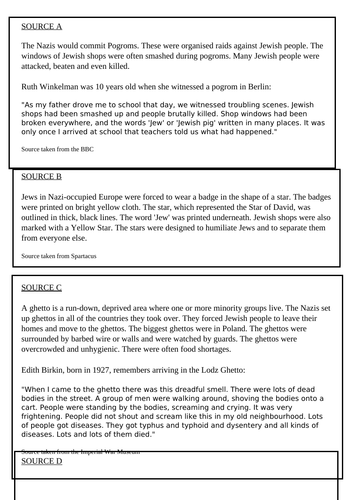 Holocaust Lesson 1: What is Genocide? | Teaching Resources