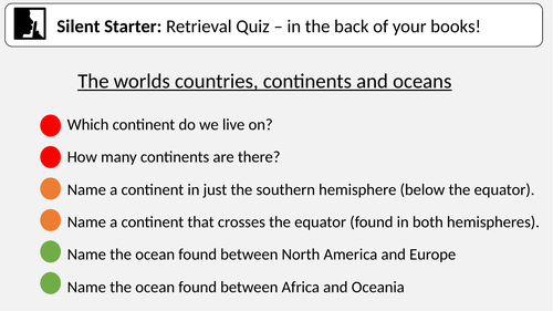 Where are the world's countries, continents and oceans? (lesson 2 of 2 ...