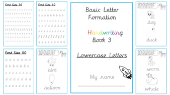Year 1 and 2 Handwriting Booklet | Teaching Resources