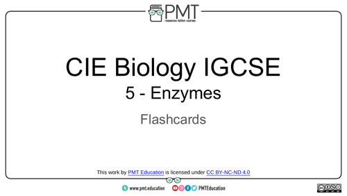 CIE GCSE Biology Flashcards | Teaching Resources