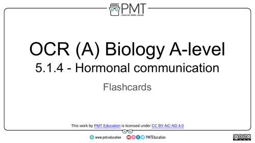 OCR (A) A-level Biology Flashcards | Teaching Resources