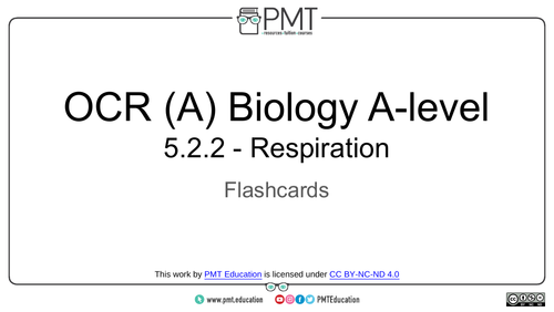OCR (A) A-level Biology Flashcards | Teaching Resources