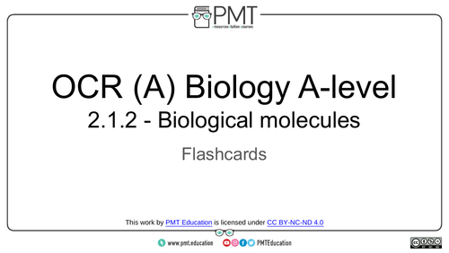 OCR (A) A-level Biology Flashcards | Teaching Resources