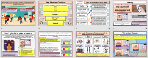 Peer on Peer Abuse Bullying - PSHE + RSE | Teaching Resources