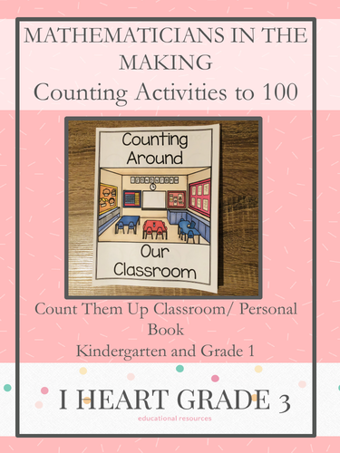 Count Them Up Classroom/ Personal Book | Teaching Resources