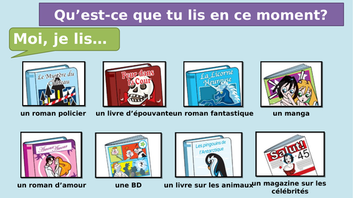 Studio 2 Rouge: Module 1. Unit 3, La lecture | Teaching Resources Studio 2 Rouge: Module 1. Unit 3, La lecture | Teaching Resources