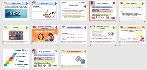 KS3 Religion and the Media: What is the Media? - Whole Lesson ...