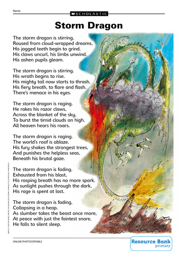 Drought Poetry English Y3 | Teaching Resources