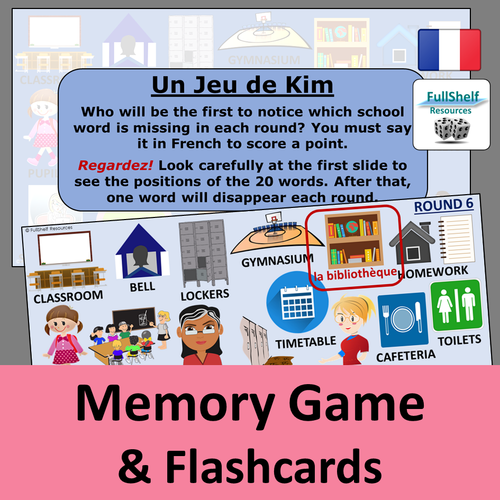 French School Vocabulary A L’ecole | Teaching Resources
