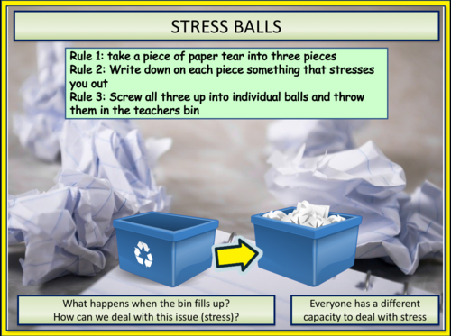 Dealing with Exam Stress - 2 Hour Fun Lesson | Teaching Resources