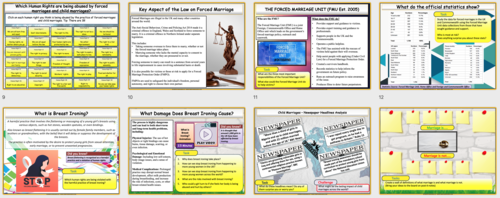 Forced Marriage + Child Marriages - PSHE | Teaching Resources