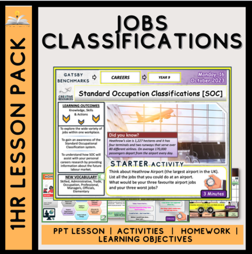 Standard Occupation Classifications + Careers | Teaching Resources