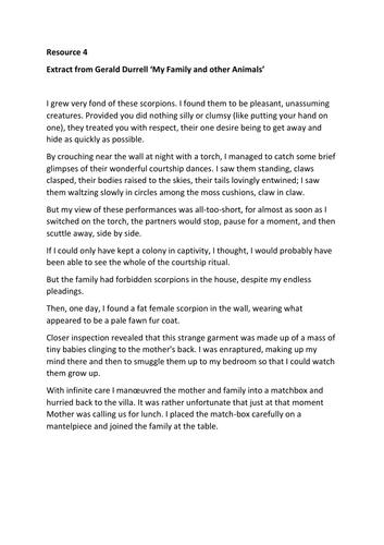 AQA Step Up to English: Component 2 EXPLORING Practice Unit | Teaching ...