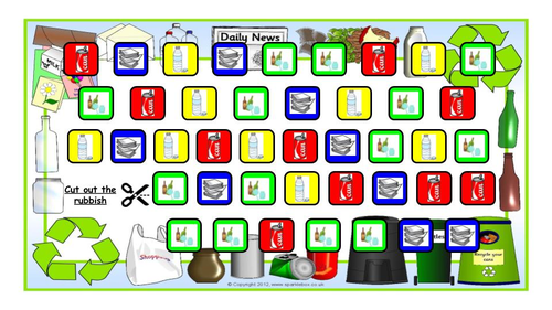 The Earth Day Recycling Maths Game KS1/SEN/EYFS | Teaching Resources