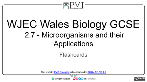 WJEC Wales GCSE Biology Flashcards | Teaching Resources