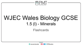 WJEC Wales GCSE Biology Flashcards | Teaching Resources