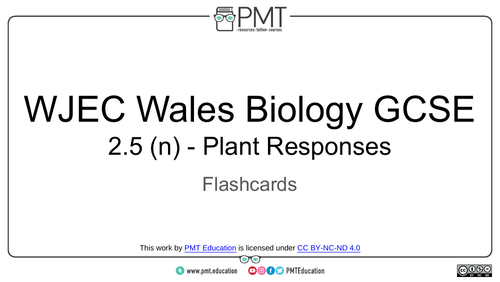 WJEC Wales GCSE Biology Flashcards | Teaching Resources
