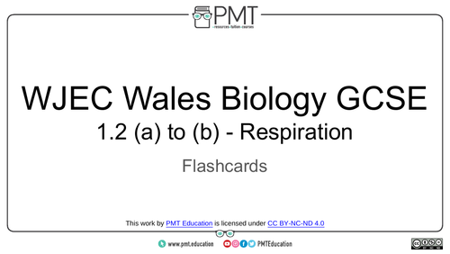 WJEC Wales GCSE Biology Flashcards | Teaching Resources