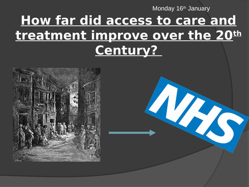 GCSE History 9-1 Medicine Section B Lessons | Teaching Resources