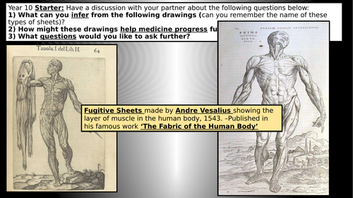 GCSE History 9-1 Medicine Section B Lessons | Teaching Resources