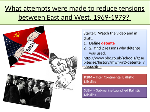 GCSE History 9-1 Cold War Lessons | Teaching Resources
