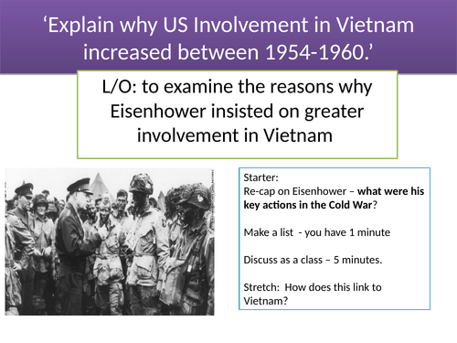 GCSE History 9-1 Vietnam Lessons | Teaching Resources