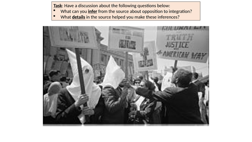 GCSE History 9-1 Civil Rights and Vietnam | Teaching Resources