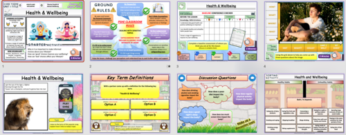 Health & Wellbeing PSHE Lesson | Teaching Resources