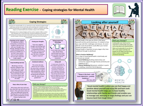 What is Mental Health? PSHE lesson | Teaching Resources