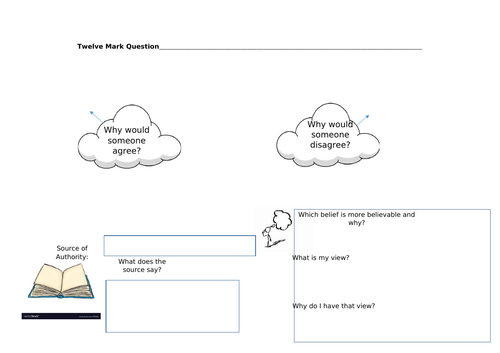 Lesson 2 and 3 on Answering 12 Mark Questions for R.E AQA GCSE ...