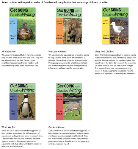 100 Pages Of Writing Prompts And Ideas For Creative Writing (7-11 years ...