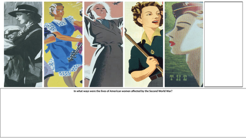 The Experience of American Women in WWII | Teaching Resources