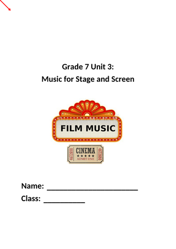 Film Music Unit of Work | Teaching Resources