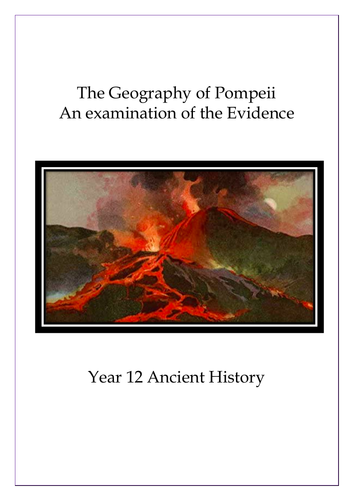 The Geography of Pompeii - Examination of the Ancient Sources ...
