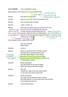 Macbeth Act 2 Annotations | Teaching Resources
