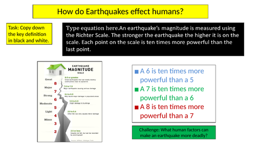 Earthquakes | Teaching Resources