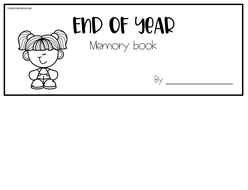 End of year memory book | Teaching Resources