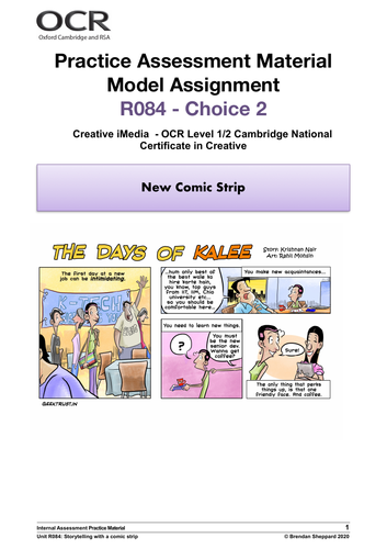 OCR Cambridge Nationals in Creative iMedia - Practice Briefs for every ...