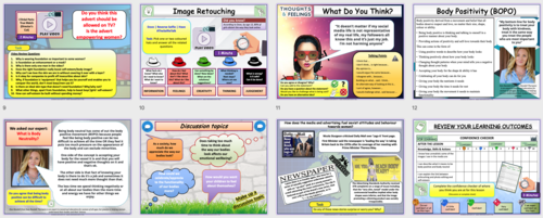 Media Airbrushing + Body Image - PSHE | Teaching Resources