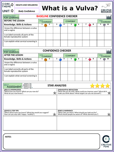 Vagina Vs Vulva - Female Anatomy - PSHE | Teaching Resources