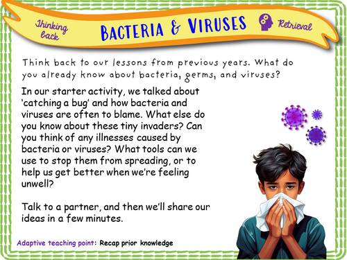 Germs, Bacteria and Viruses PSHE | Teaching Resources