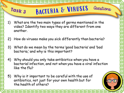 Germs, Bacteria and Viruses PSHE | Teaching Resources